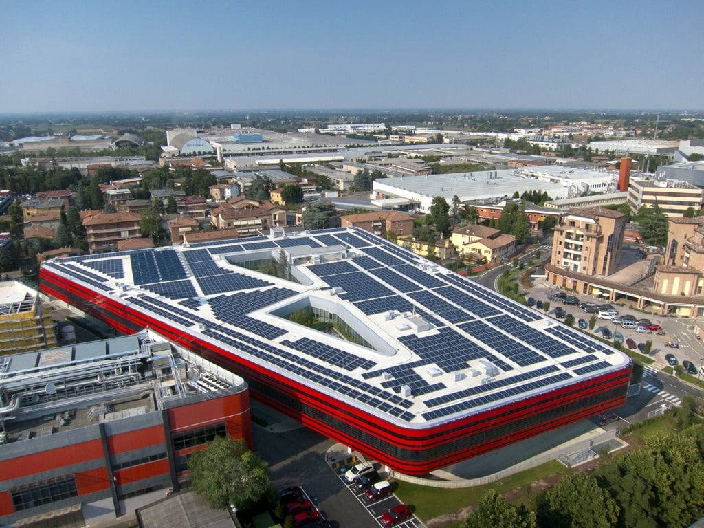 Centro de Gestión Deportiva de Ferrari.