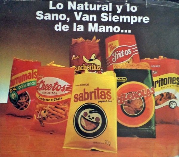 La historia de las sabritas.