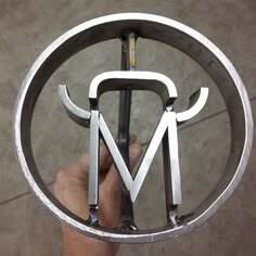 Fierros para herrar ganado.