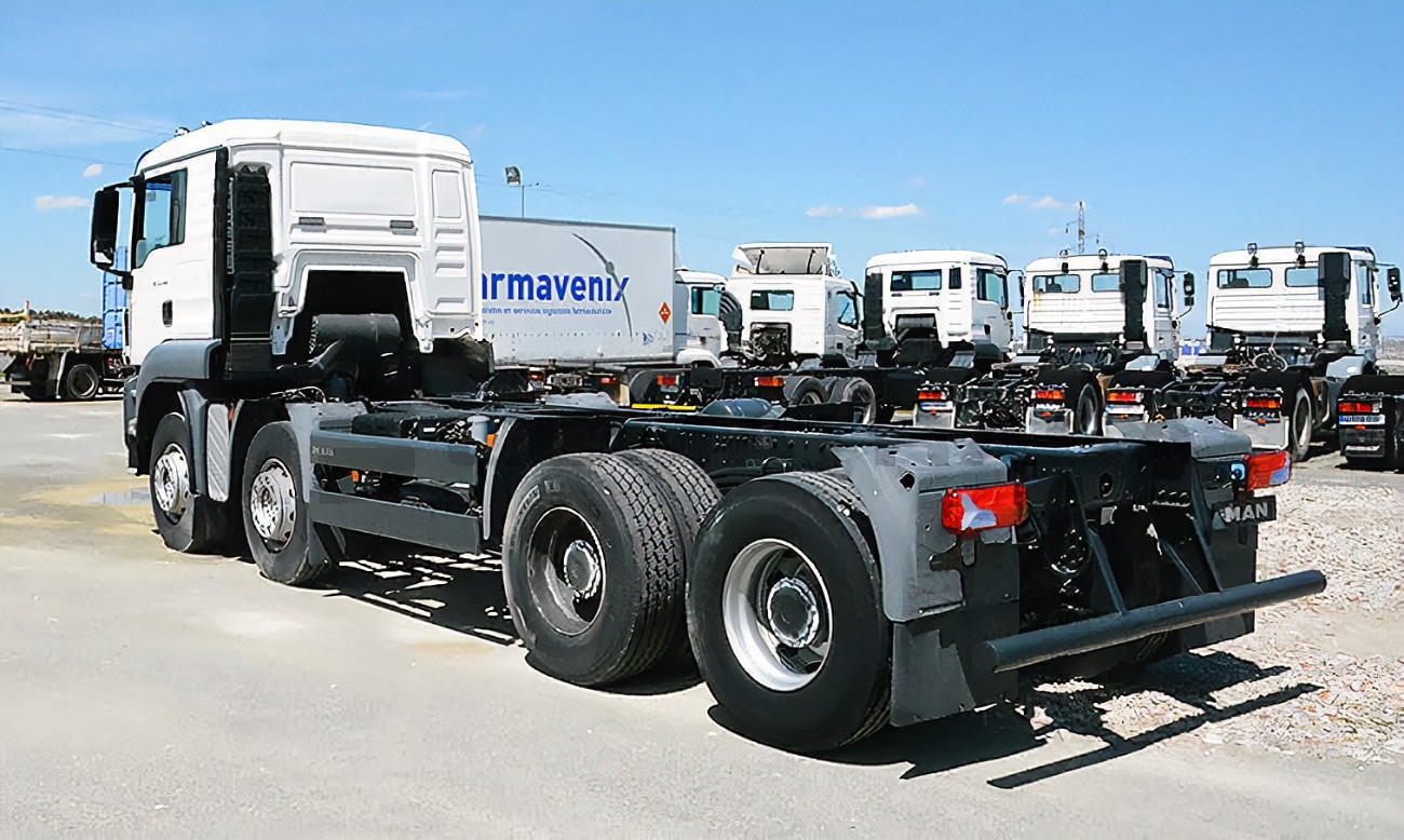 Tipos de chasís de camiones.