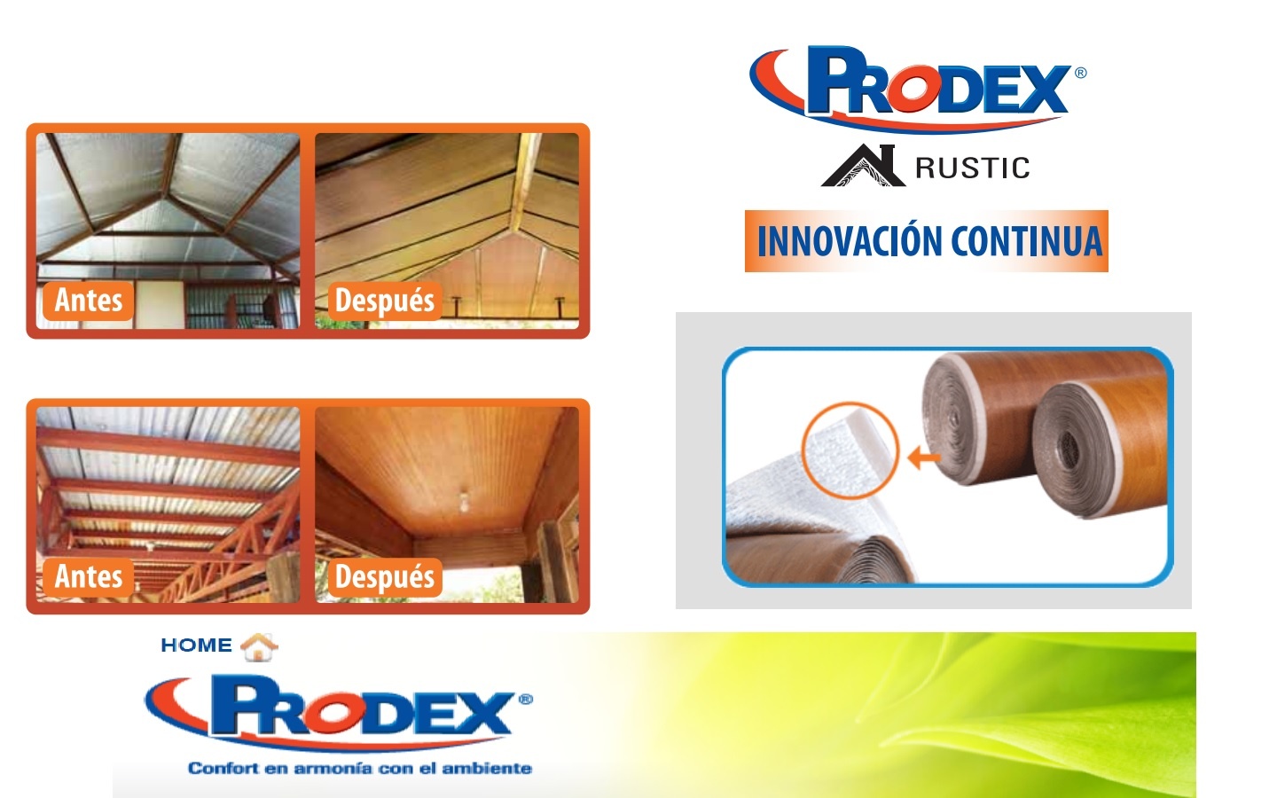Prodex Rustic: Aislamiento térmico para tu hogar