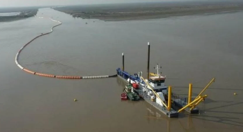 Importancia de las dragas portuarias.