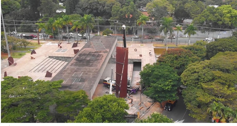 MUBE Museo de Brasil.