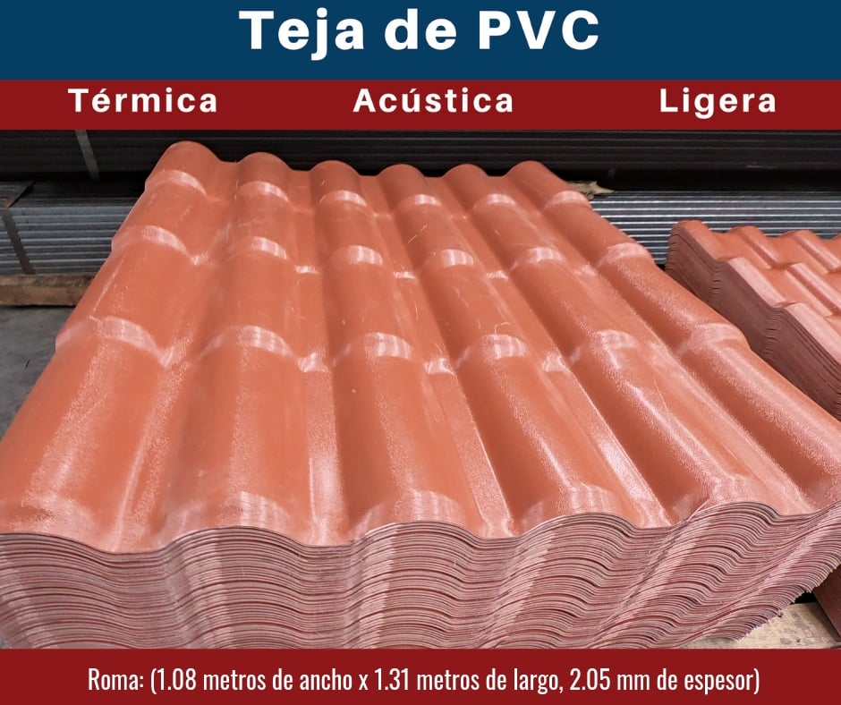 Accesorios para la instalación de Teja de PVC