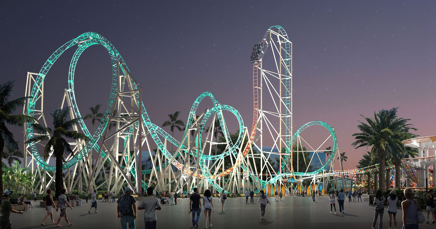 La historia de las montañas Rusas.