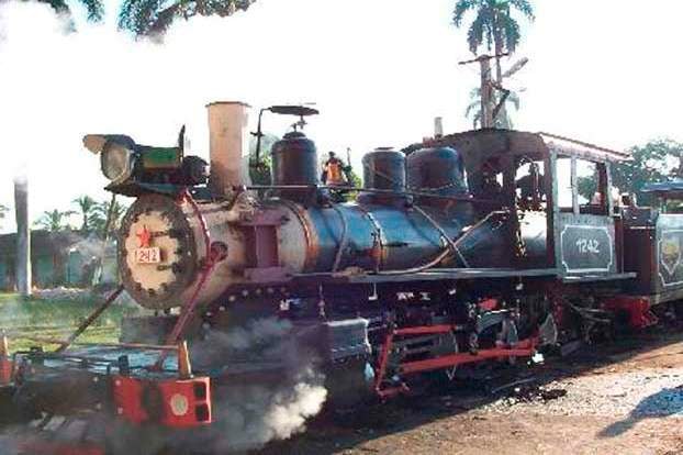 Locomotora de Vapor.