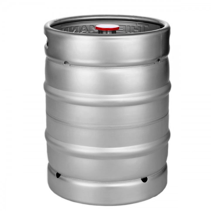 El Barril de cerveza es de acero
