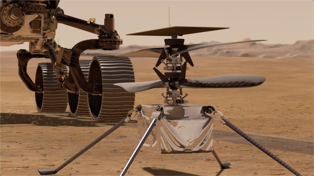 El primer vuelo de un robot a otro planeta