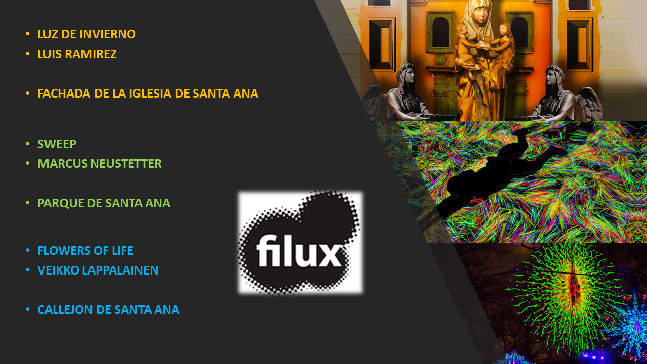 Festival Internacional de las Luces (FILUX 2018 En Mérida, Eventos)