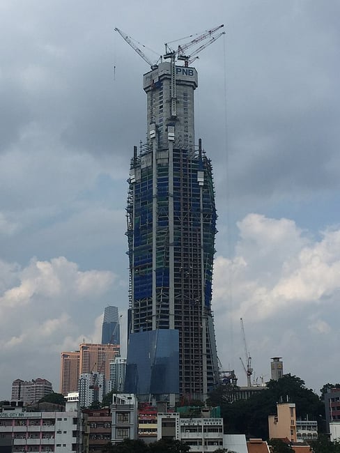 Arquitectura de acero: Merdeka 118