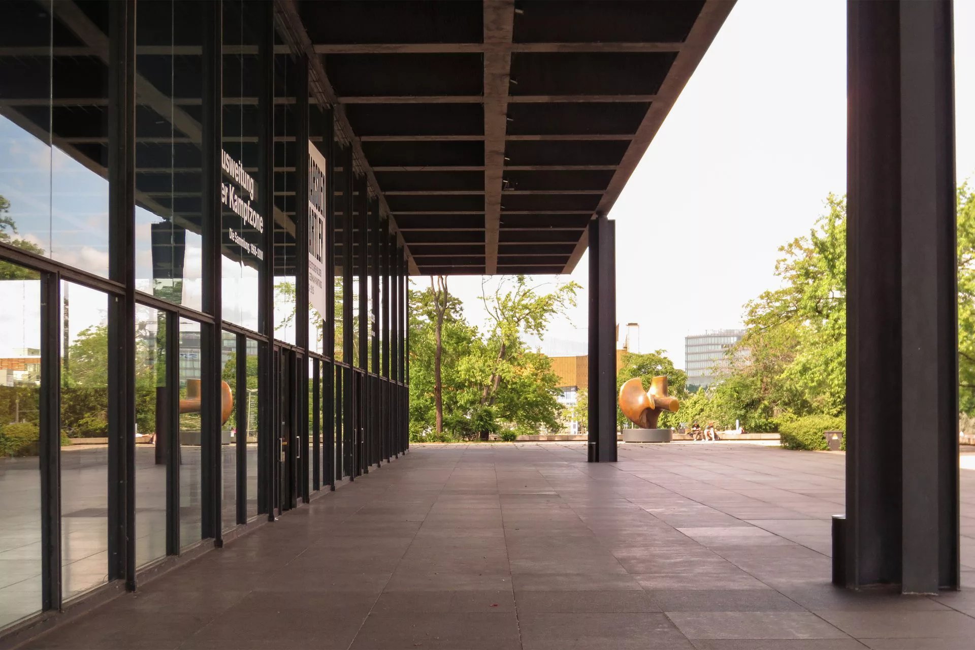 Arquitectura Alemana: Neue Nationalgalerie.