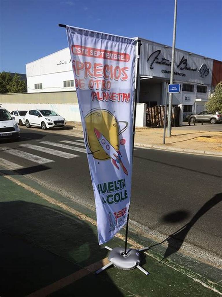 4 tipos de banderolas publicitarias