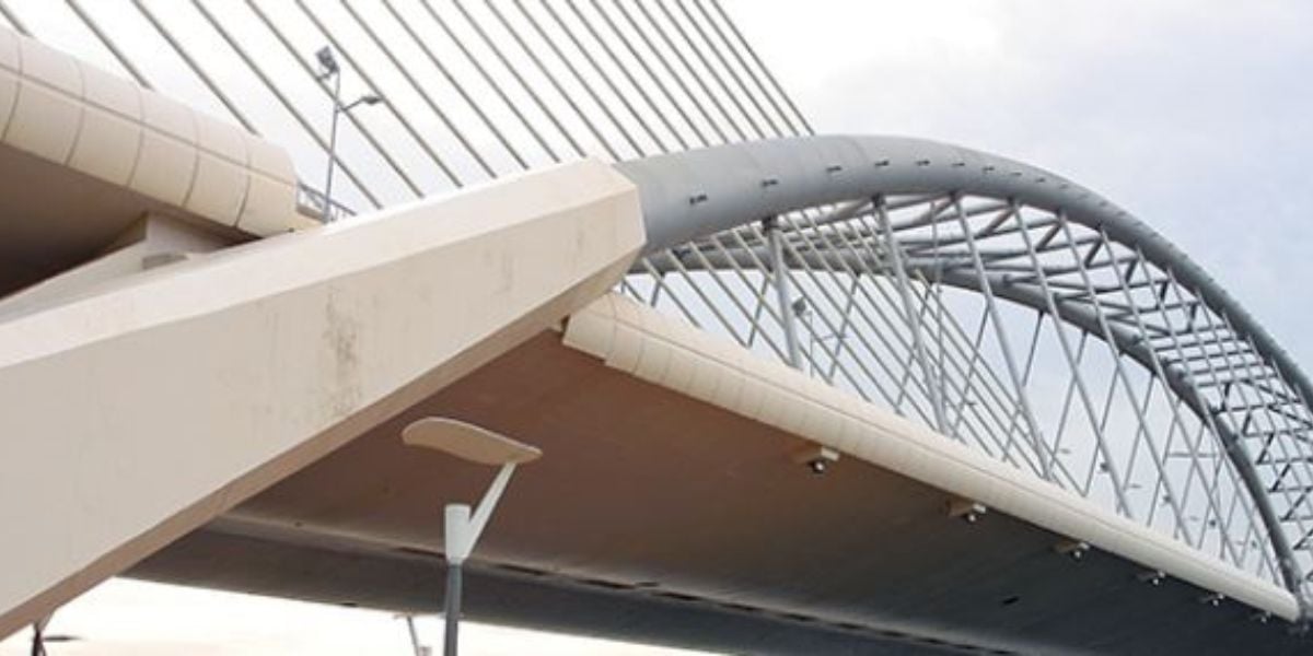 Diseño de puentes de cable de acero.
