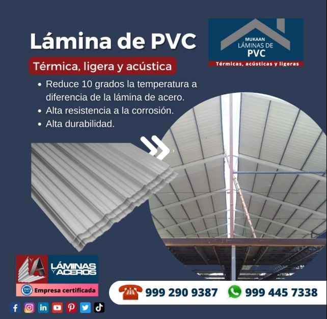 Lámina de PVC vs Lámina de polipropileno.
