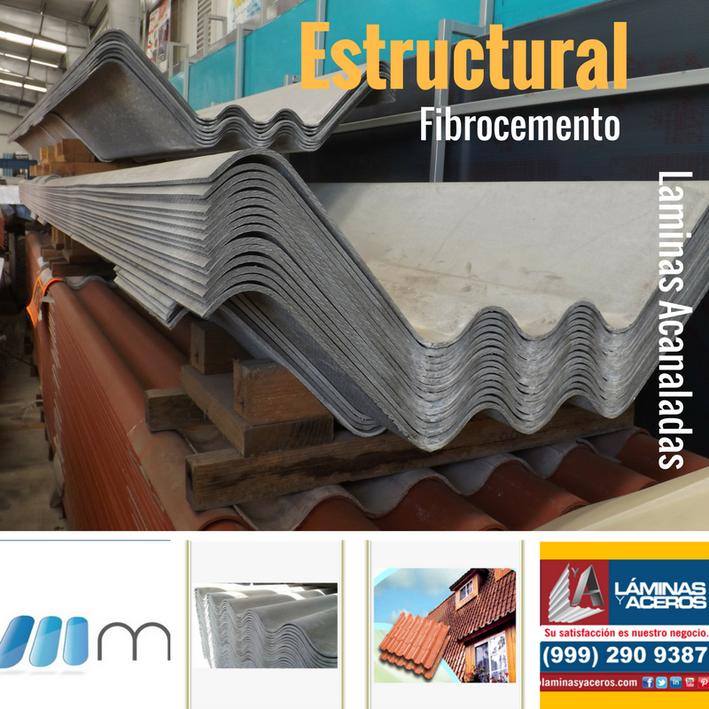 Lámina estructural de fibrocemento