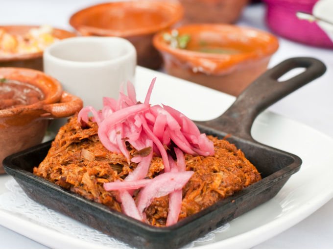 Platillos típicos de comida Yucateca