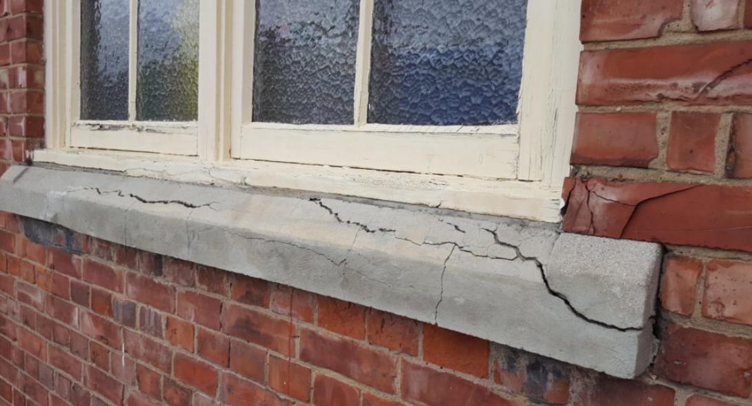 Efecto spalling en construcción.