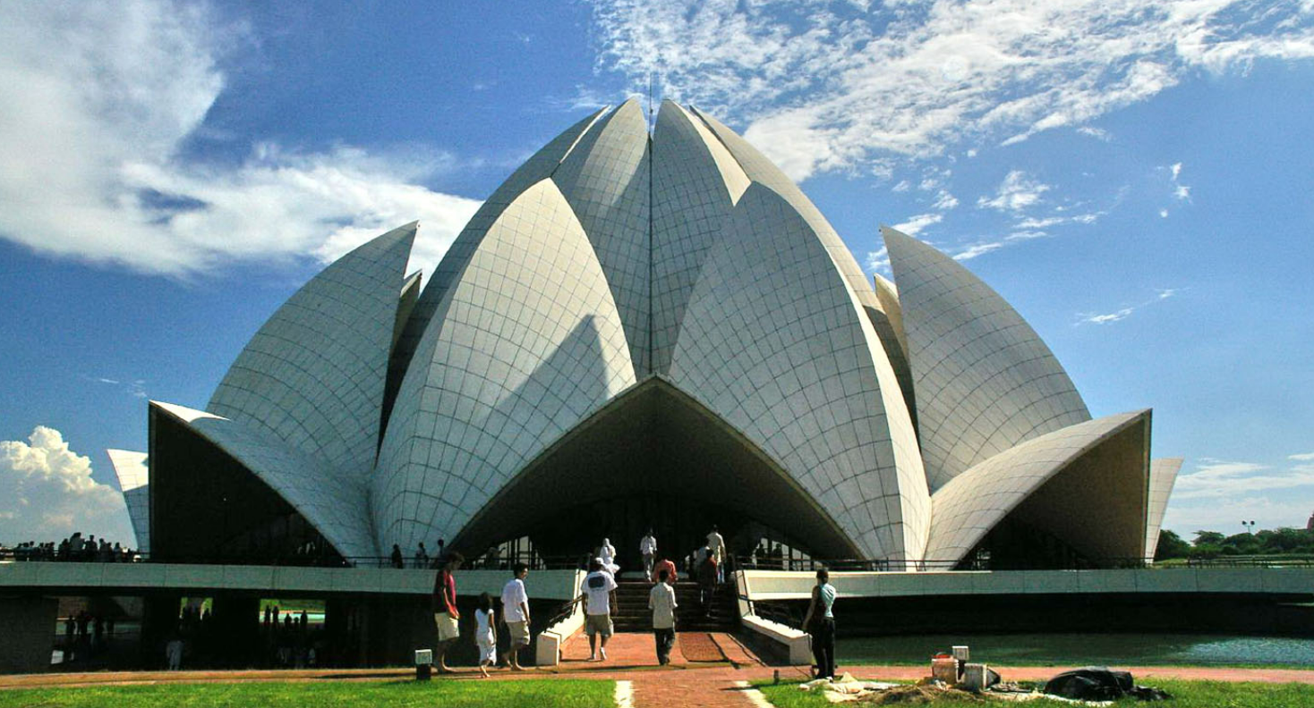 Arquitectura religiosa: Templo de Loto.