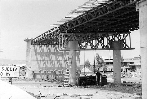 Tridilosa en la construcción.