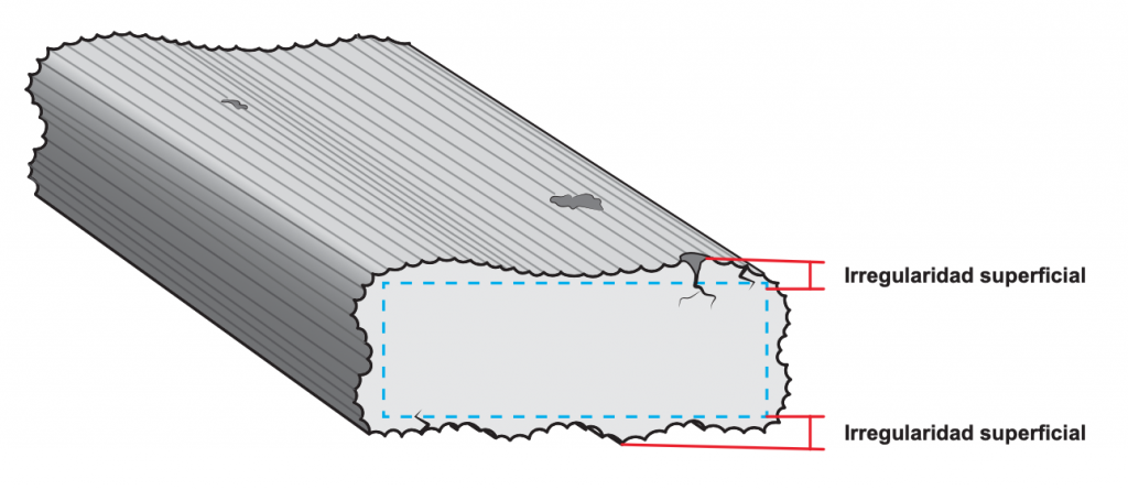 Calidad superficial en los aceros.