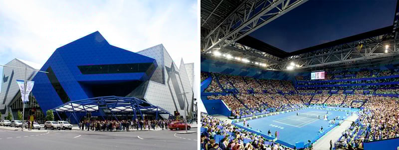Construcciones de Acero : Perth Arena