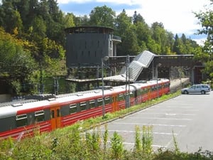 Arquitectura moderna: Estación Slependen.