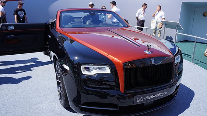 Automóviles de lujo marca Rolls Royce