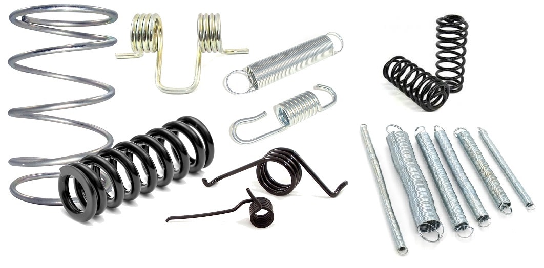 Tipos de resortes industriales