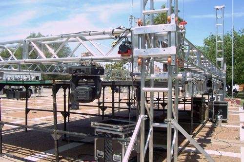 La estructura de un escenario