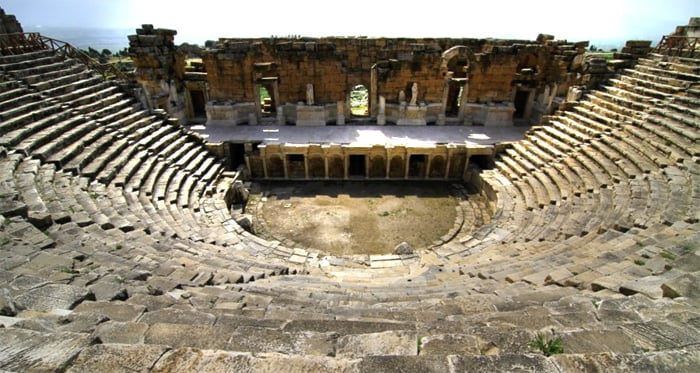 La estructura de un escenario