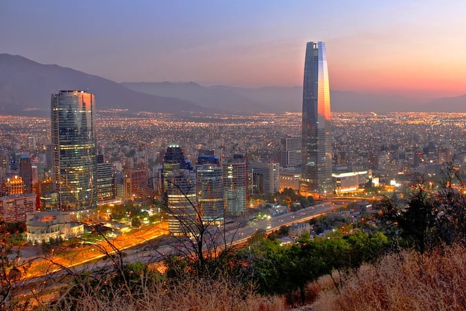 La gran torre de Santiago.