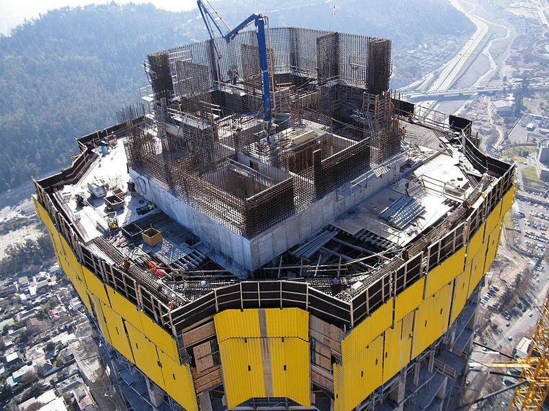 La gran torre de Santiago.